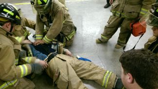 Firefighter Down! CPR | Meridian Fire Training
